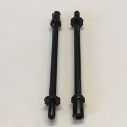 LEGO PART 2714a Bar 8L - Two Stop Rings / One Pin, Technic Figure Ski ...