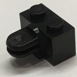 LEGO PART 30014 Arm Holder Brick 1 x 2 with 2 Horizontal Fingers ...