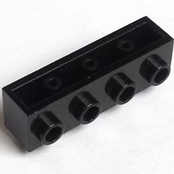 LEGO PART 30414 Brick Special 1 x 4 with 4 Studs on One Side ...