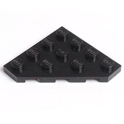 LEGO PART 30503 Wedge Plate 4 x 4 Cut Corner | Rebrickable - Build with ...
