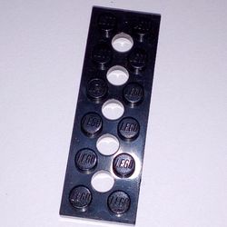 LEGO PART 32001 Technic Plate 2 x 6 [5 Holes] | Rebrickable - Build ...