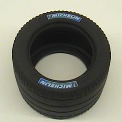 LEGO PART 32296pr0002 Tyre Technic Racing Large with 'MICHELIN' White ...