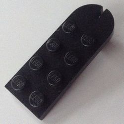 LEGO PART 3491 Plate Special 2 x 5 with Towball Socket | Rebrickable ...