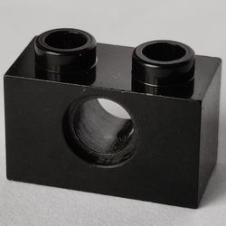 LEGO PART 3700 Technic Brick 1 x 2 [1 Pin Hole] | Rebrickable - Build ...