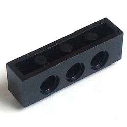 LEGO PART 3701 Technic Brick 1 x 4 [3 Pin Holes] | Rebrickable - Build ...