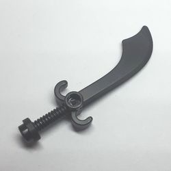 LEGO PART 43887 Weapon Sword / Scimitar | Rebrickable - Build with LEGO