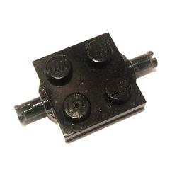 LEGO PART 4600 Plate Special 2 x 2 with Wheel Holders | Rebrickable ...
