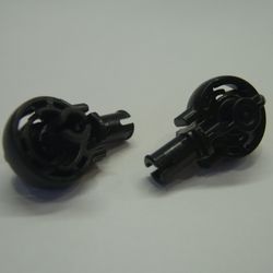 LEGO PART 47455 Technic Rotation Joint Ball Loop with Two Perpendicular ...