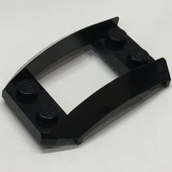 LEGO PART 47755 Wheel Arch, Curved Wedge 4 x 3 with 2 x 2 Opening and 4 ...