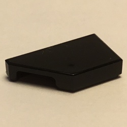 LEGO PART 5091 Tile 1 x 2 with Stud Notch Left | Rebrickable - Build ...