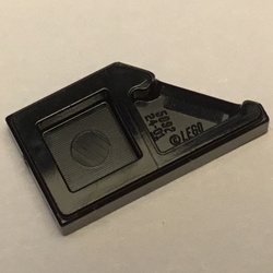LEGO PART 5092 Tile 1 x 2 with Stud Notch Right | Rebrickable - Build ...