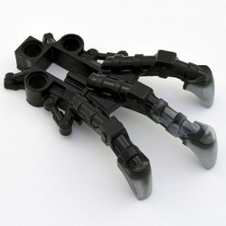 LEGO PART 53562pat0006 Large Figure Foot, Claw, Piraka with Marbled ...