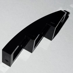 LEGO PART 5414 Slope Curved 1 x 4 with Stud Notch Right | Rebrickable ...