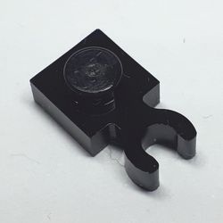 LEGO PART 60897 Plate Special 1 x 1 with Clip Vertical [Thick Open O ...