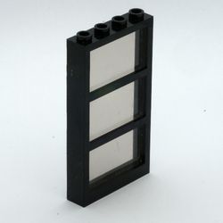 LEGO PART 6160c04 Window 1 x 4 x 6 Frame with 3 Panes, Fixed Glass with ...