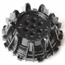 LEGO PART 64712 Wheel Hard Plastic with Small Cleats and Flanges ...