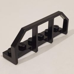 LEGO PART 6583 Plate Special 1 x 6 with Train Wagon End Fence ...