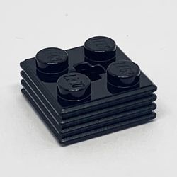 LEGO PART 71752 Plate Special 2 x 2 x 2/3 with Axle Hole and Grill on ...
