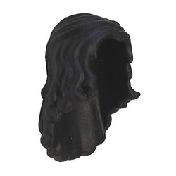 LEGO PART 92258 Hair Long Wavy, Partially Tied Back [2 Holes ...
