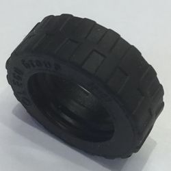 LEGO PART 92409 Tyre 17.5 x 6 with Shallow Staggered Treads and Middle ...