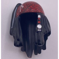 LEGO PART 95221pr0002 Hair Dreadlocks with Beads and Dark Red Brocade ...