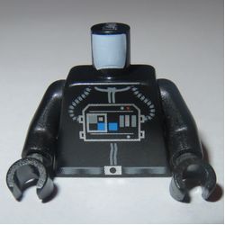 LEGO PART 973c03h03pr1148 Torso Flight Suit with Control Panel and ...