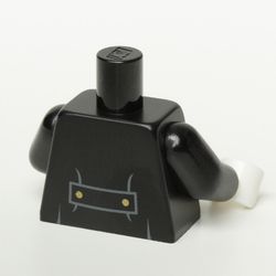 LEGO PART 973c03h27pr2100 Torso Jacket Formal with Dark Red Vest and ...