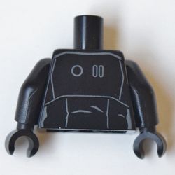 LEGO PART 973c03h03pr3154 Torso Flight Suit with Chest Panel Print ...