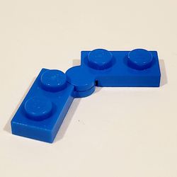 LEGO PART 1927 Hinge Plate 1 x 4 Swivel Top / Base - Hollow Clip ...