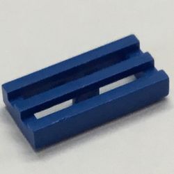 LEGO PART 2412b Tile Special 1 x 2 Grille with Bottom Groove | Rebrickable - Build with LEGO