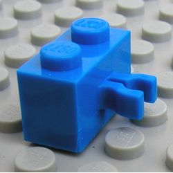 LEGO PART 30237a Brick Special 1 x 2 with Vertical Clip [Thick U Clip ...