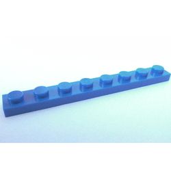 LEGO PART 3460 Plate 1 x 8 | Rebrickable - Build with LEGO