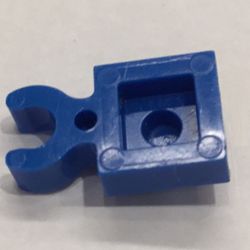 LEGO PART 60897 Plate Special 1 x 1 with Clip Vertical [Thick Open O ...