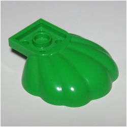 LEGO PART 18970 Animal Body Part, Clam / Scallop Half Shell with 4 ...