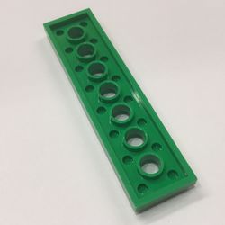 LEGO PART 3738 Technic Plate 2 x 8 [7 Holes] | Rebrickable - Build with ...