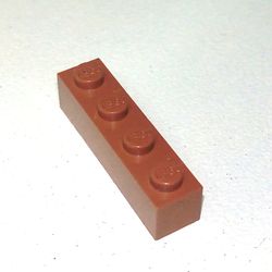 LEGO PART 1141L Modulex Brick 1 x 4 with LEGO on Stud | Rebrickable ...