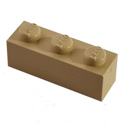 LEGO PART 1131L Modulex Brick 1 x 3 with LEGO on Stud | Rebrickable ...