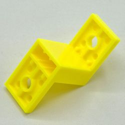 LEGO PART 76766 Bracket 5 x 2 x 2 1/3 with Holes, Inside Stud Holder ...