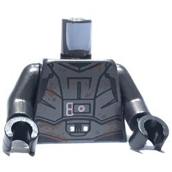 LEGO PART 973c75h75pr6826 Torso, Armor / Droid Paneling with Rust Stain ...