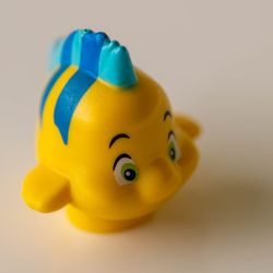 LEGO PART 15679pr0001 Animal, Fish with Small Eyes, Medium Blue Dorsal ...