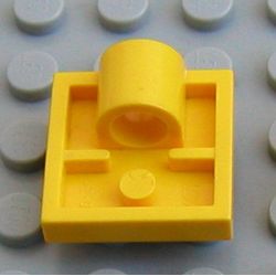 LEGO PART 2444 Plate Special 2 x 2 with 1 Pin Hole [Split Underside ...