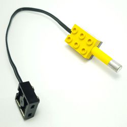 LEGO PART 2980c01 Sensor, Temperature, Short Cable | Rebrickable ...