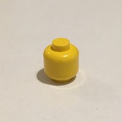 LEGO PART 3626a Minifig Head [Plain] [Solid Stud] | Rebrickable - Build ...