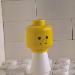 LEGO PART 3626bpr0009 Minifig Head, Freckle Nose and Standard Grin ...