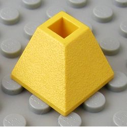 LEGO PART 3676 Slope Inverted 45° 2 x 2 Double Convex | Rebrickable ...