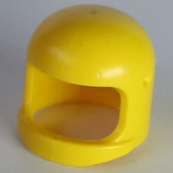 LEGO PART 3842b Helmet Classic with Thick Chin Guard and Visor Dimples ...