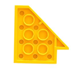 LEGO PART 3936 Wedge Plate 4 x 4 Wing Left | Rebrickable - Build with LEGO