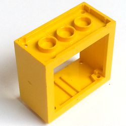 LEGO PART 4132 Window 2 x 4 x 3 Frame with Solid Studs | Rebrickable ...