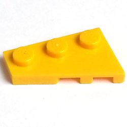 LEGO PART 43723 Wedge Plate 3 x 2 Left | Rebrickable - Build with LEGO