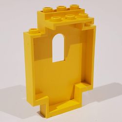 LEGO PART 4444 Panel 2 x 5 x 6 Wall with Arched Window | Rebrickable ...